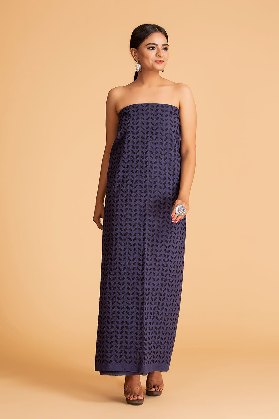 Elevate Your Style with a Stunning Violet Kurta Featuring Handmade ...